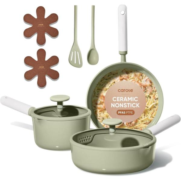 CAROTE Cookware and Knife Sets - CAROTE