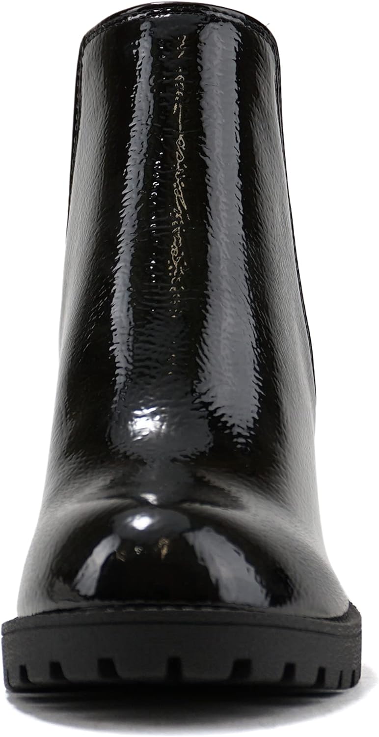 Soda ORIGAMI ~ WOMEN LUG SOLE MID HEEL FASHION ANKLE BOOTIE W/DOUBLE ...